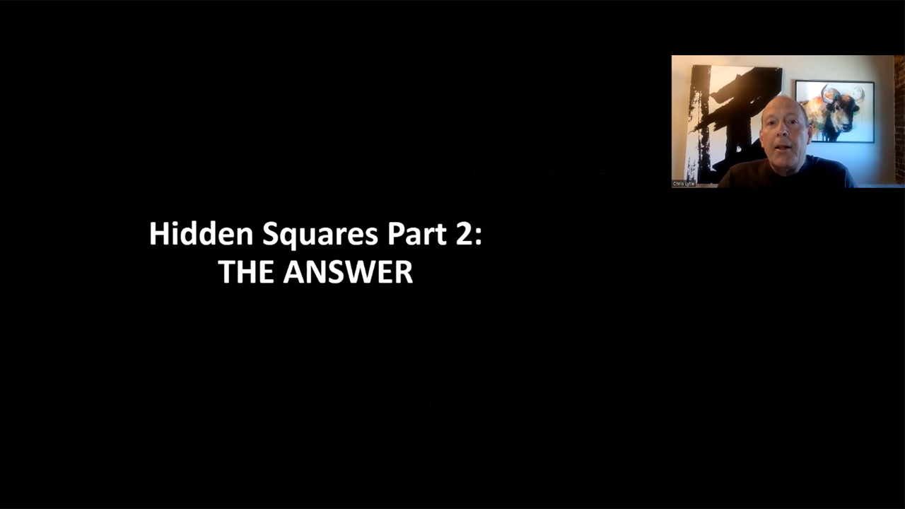 Hidden Squares Game—The Answer - Instant Sales Training
