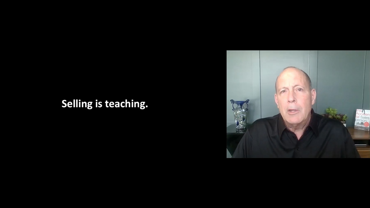 Selling is Teaching - Instant Sales Training