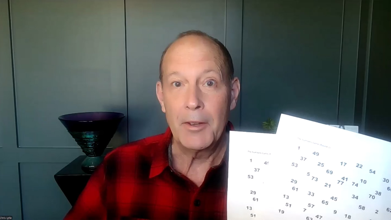 The Numbers Game Teaches Winning - Instant Sales Training
